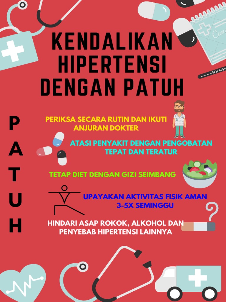 Poster Hipertensi A4 Document Imgbb - Riset