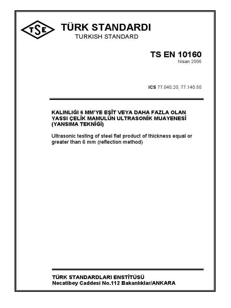 C5-TS en 10160 2006 PDF | PDF