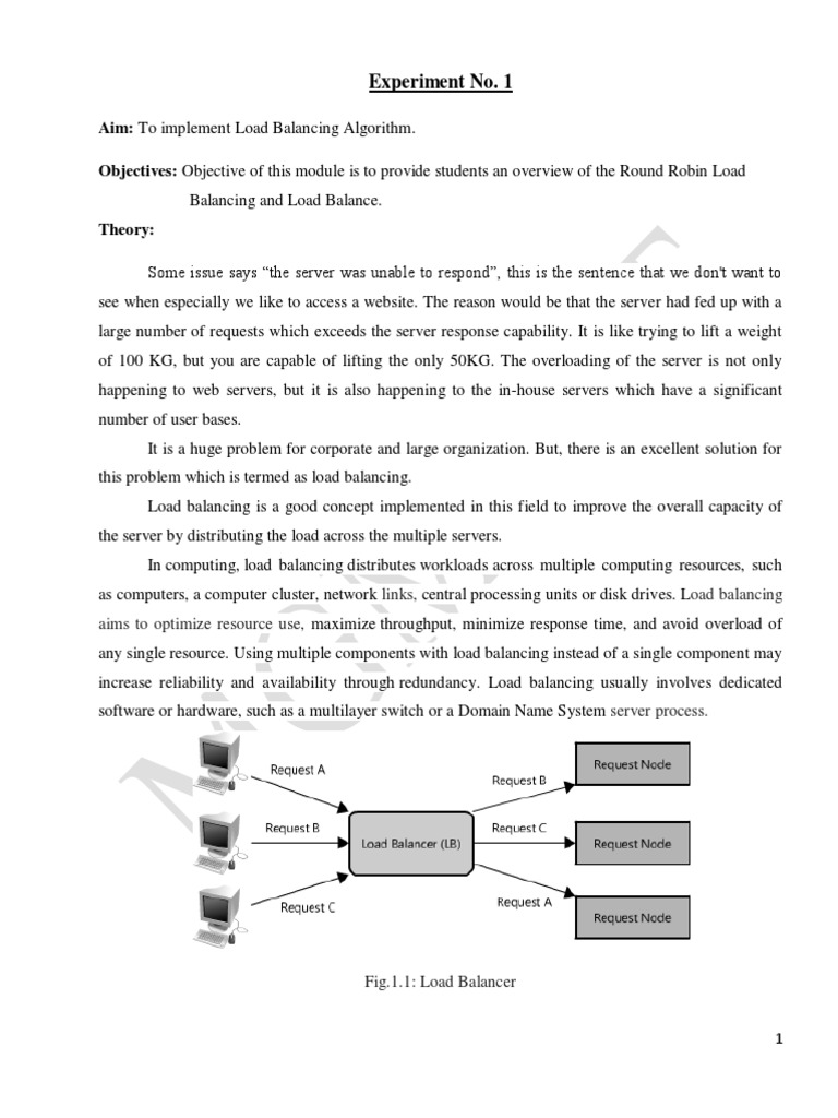 PDS Be 18-19 Lab Manual | PDF | Distributed Computing | Load Balancing (Computing)