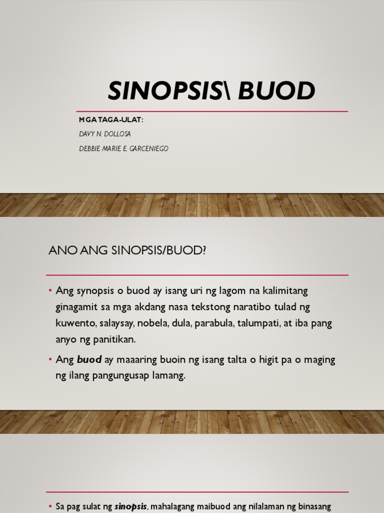 SINOPSIS | PDF