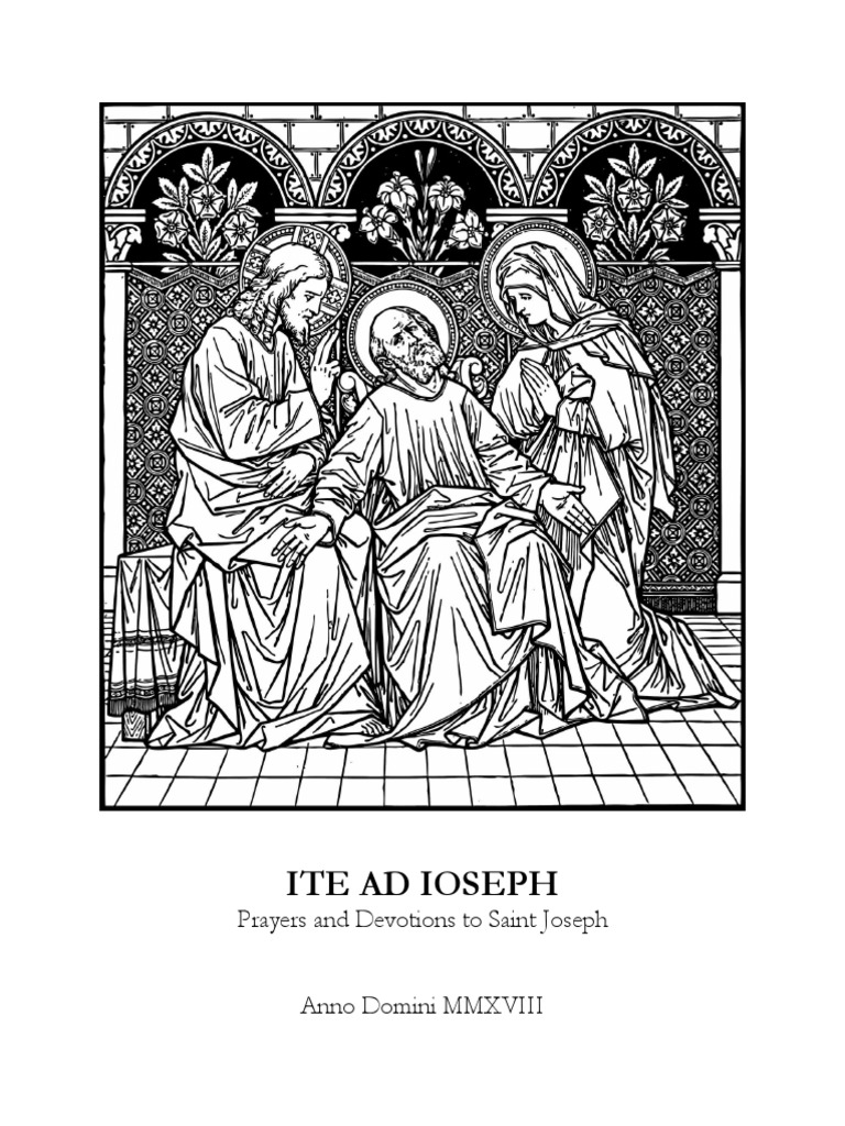 Ite Ad Ioseph Prayers and Devotions To Saint Joseph PDF | PDF | Saint ...