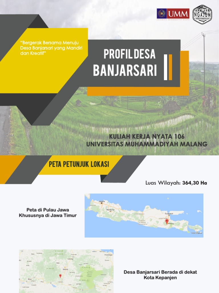 Contoh Pembuatan Profil Desa Untuk KKN | PDF