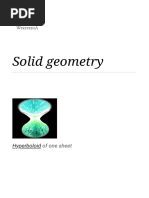Solid Mensuration Module 1 | PDF | Area | Euclidean Geometry