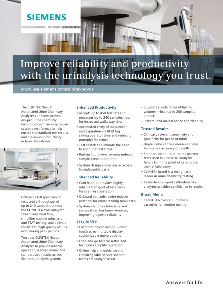 Cardinal Health Siemens Clinitek Novus | PDF | Barcode | Reliability ...