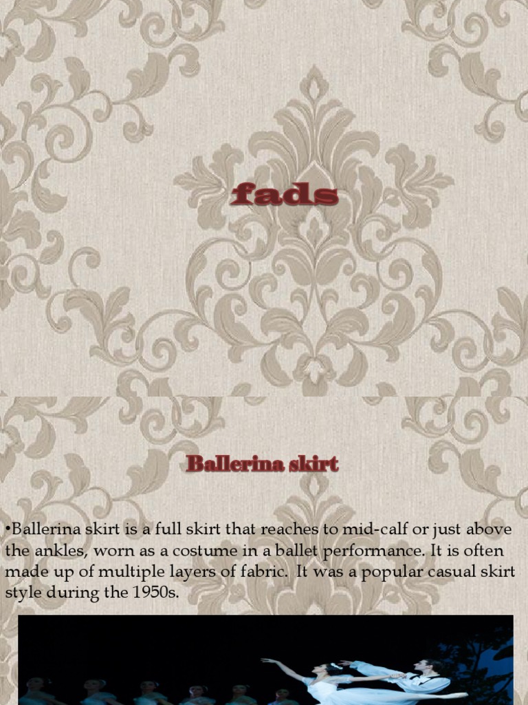 Fads Culture and Looks | PDF | Clothing | Fashion