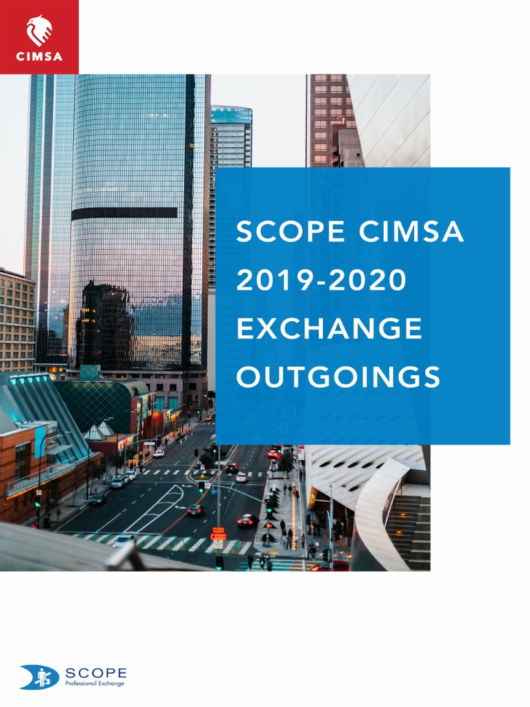 3963 - SCOPE CIMSA 2019-2020 Exchange Outgoings - Removed | PDF