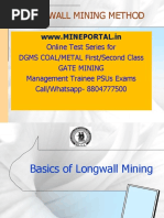 Longwall Mining Part 1 | PDF