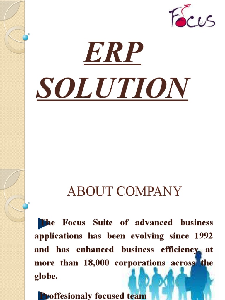 Focus RT: Advanced ERP Solutions | PDF | Computers