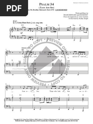 34 Partituras Notaveis