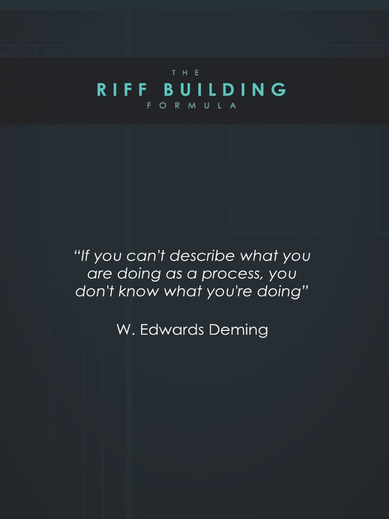 Riff Building Formula Manual | PDF