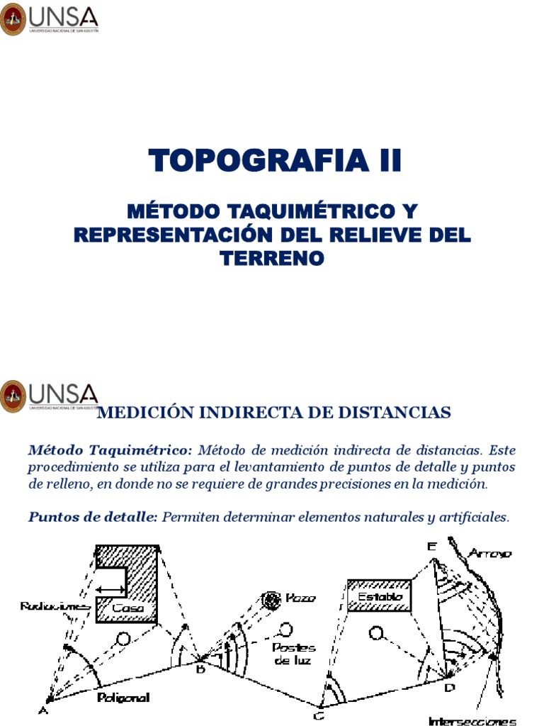 Método Taquimétrico en Topografía | PDF | Topografía | Enseñanza de ...