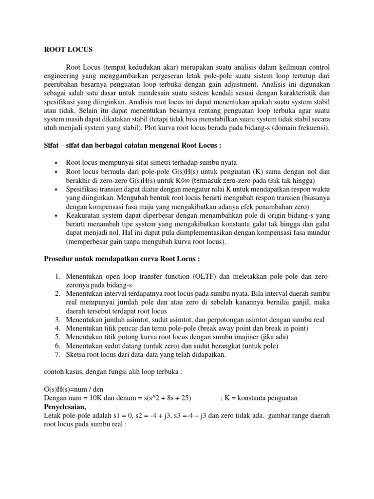 Root Locus | PDF