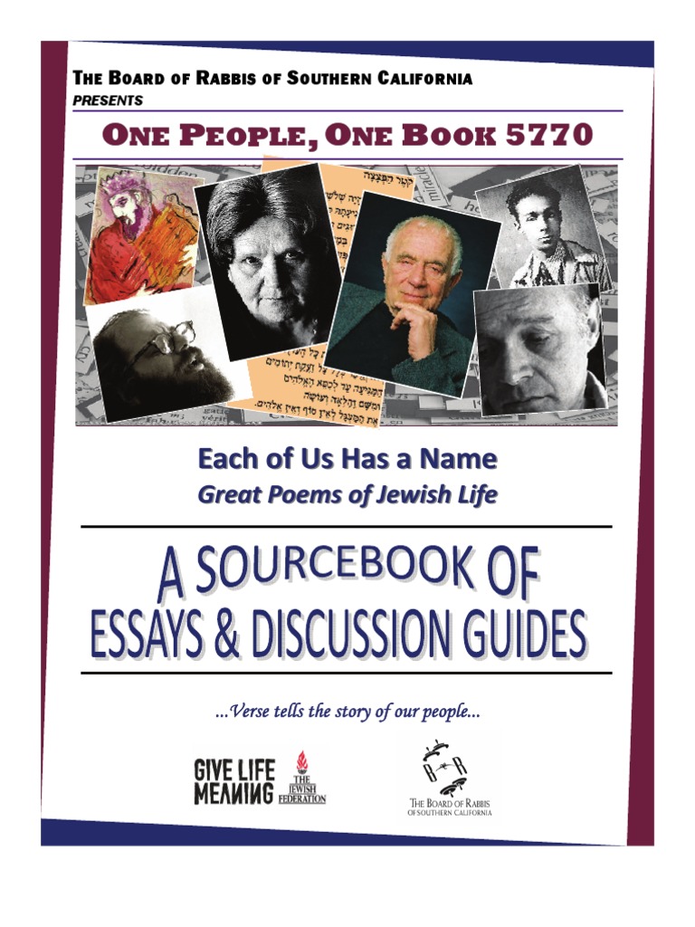A Sourcebook On Jewish Poetry | PDF | Torah | Religion And Belief
