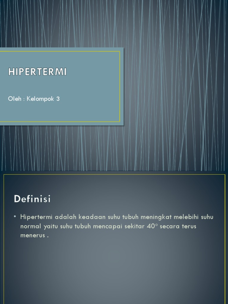 Hipertermi | PDF