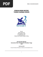 Modul Gamtek Standar Gambar Teknik | PDF
