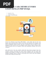 Cara Masuk Ke phpMyAdmin (+menampilkan Halaman Login) - AneIqbal | PDF