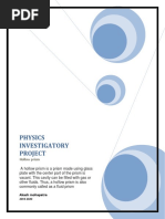 Hollow Prism - Physics Investigatory Project Class 12 CBSE | PDF ...