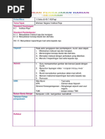 RPH Sejarah Tahun 5 | PDF