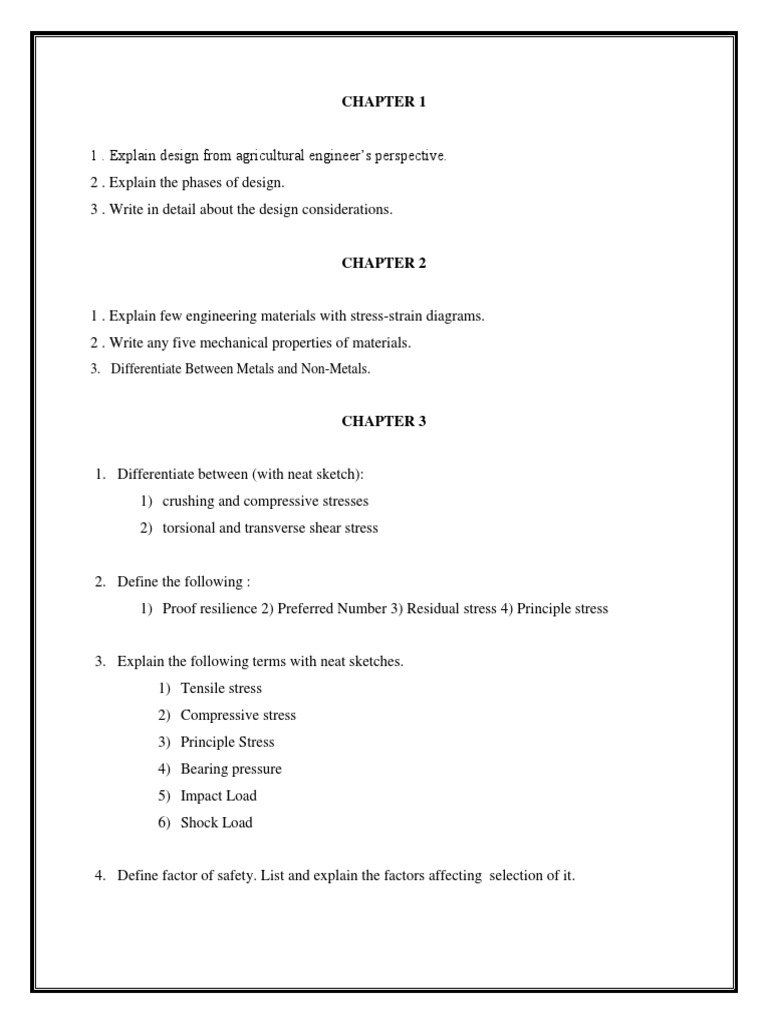 Design and Analysis of Mechanical Components and Systems | PDF ...