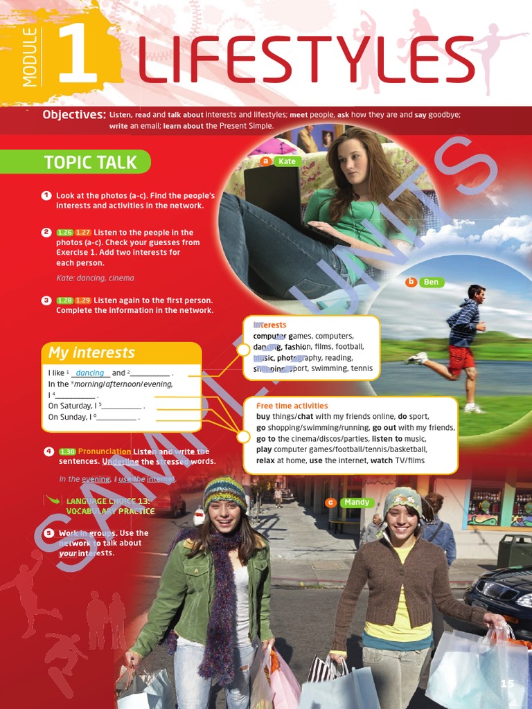 Interests and Activities Module | PDF | Human Communication | Internet