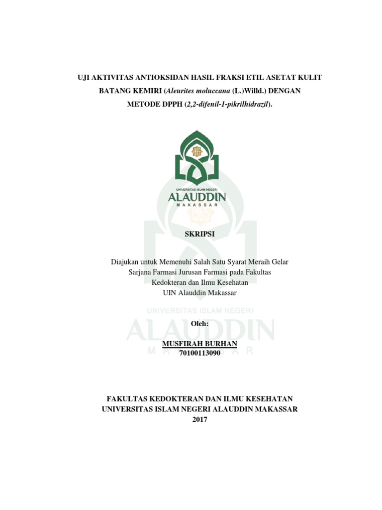 Skripsi Uin Alaudin Makasar | PDF