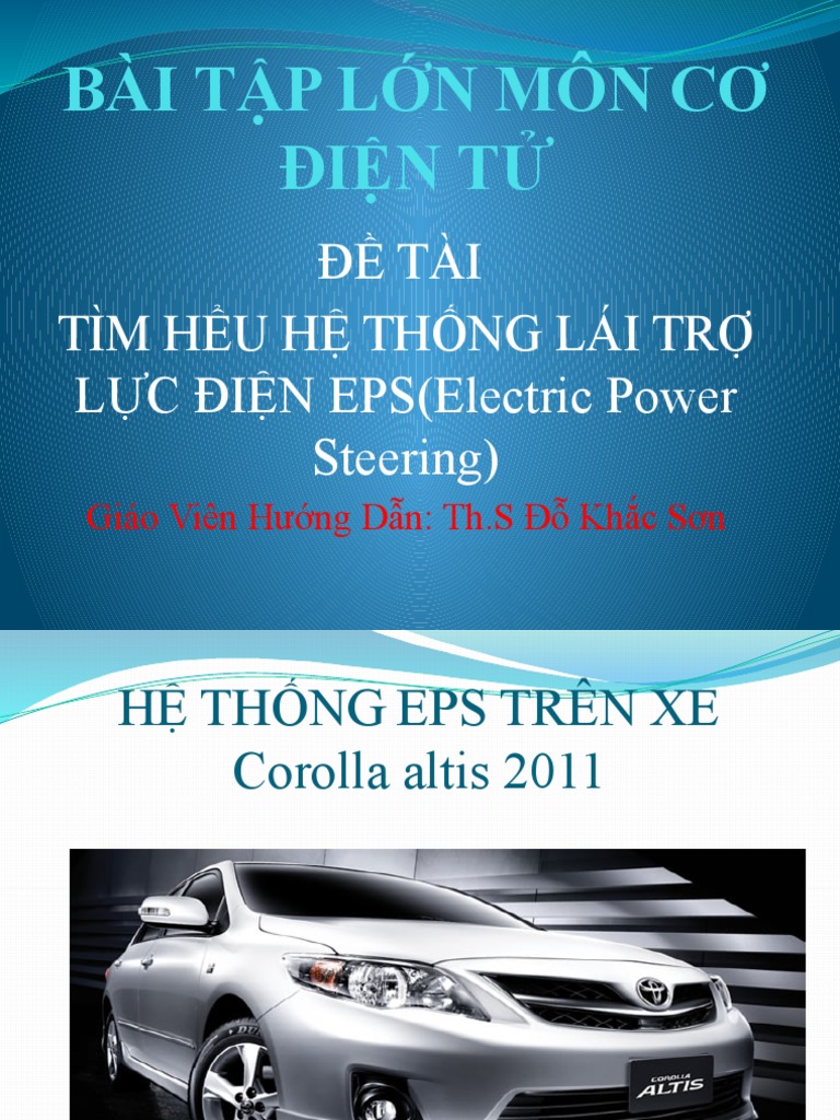 He Thong Lai Tro Luc Dien Eps 1 | PDF