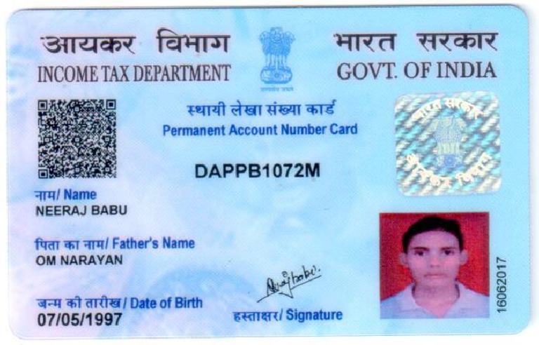 Pan Card PDF | PDF