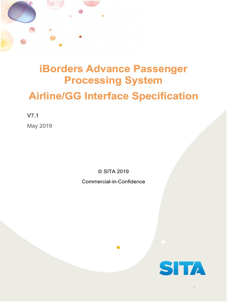 Airline-GG Interface Specification-V7.1 PDF | PDF | Web Service | Application Programming Interface