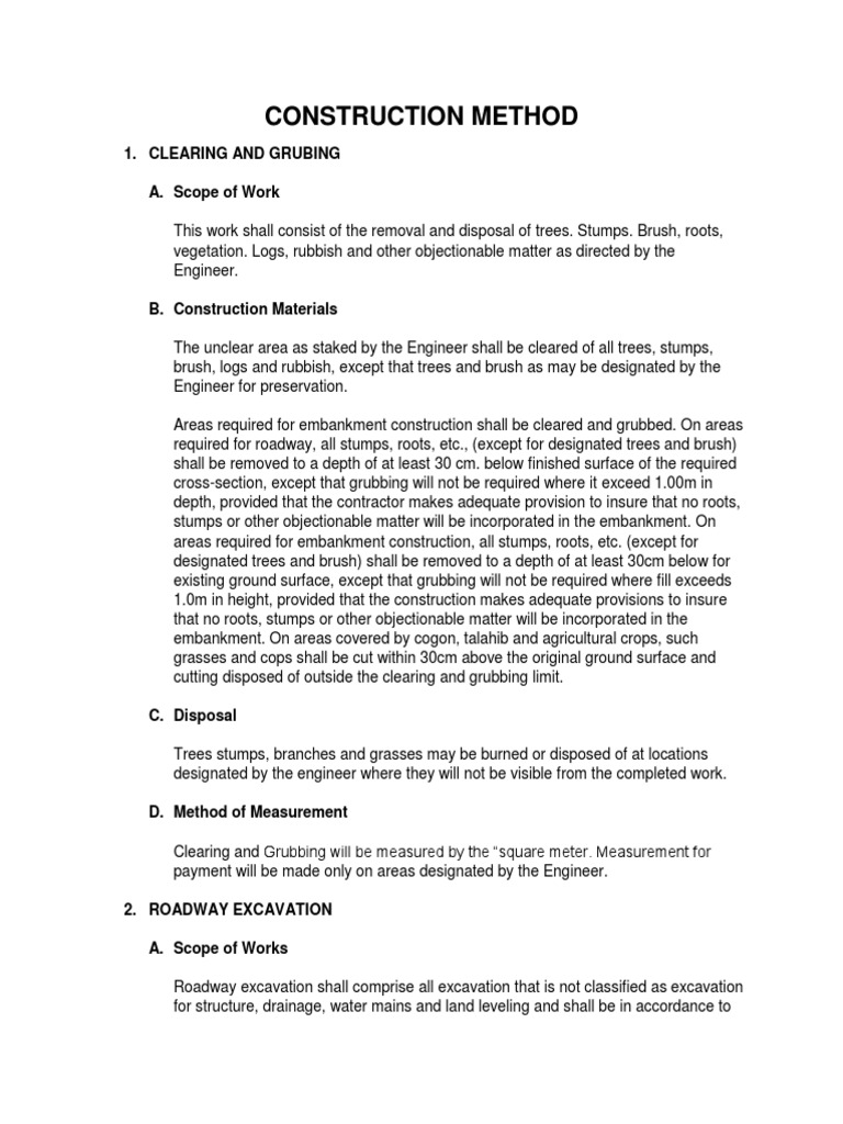 Construction Method | PDF | Concrete | Construction Aggregate