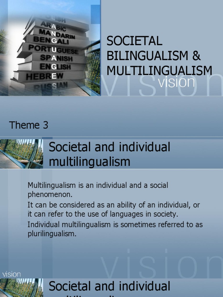 MULTILINGUALISM | PDF | Multilingualism | Symbols