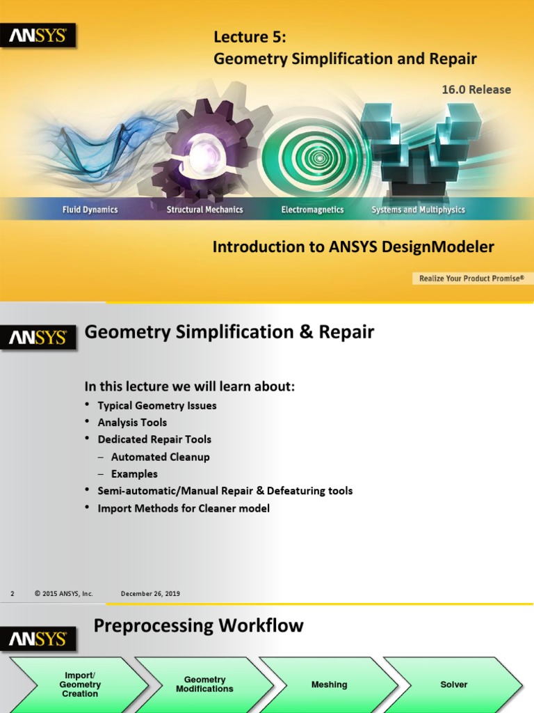 DM-Intro 16.0 L05 Geometry Simplification and Repair | PDF | Computer ...