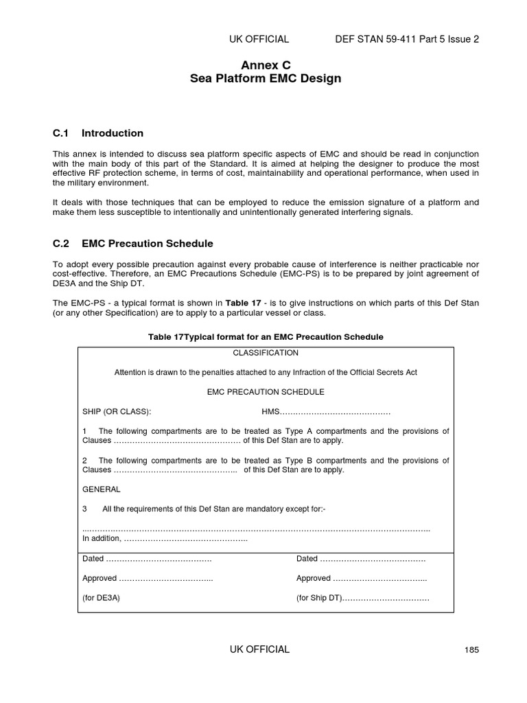 Sea Platform EMC Design | PDF | Electromagnetic Interference | Amplifier