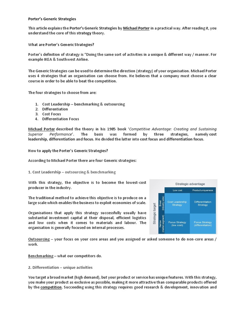 Business Strategy Essentials | PDF | Strategic Management | Competition