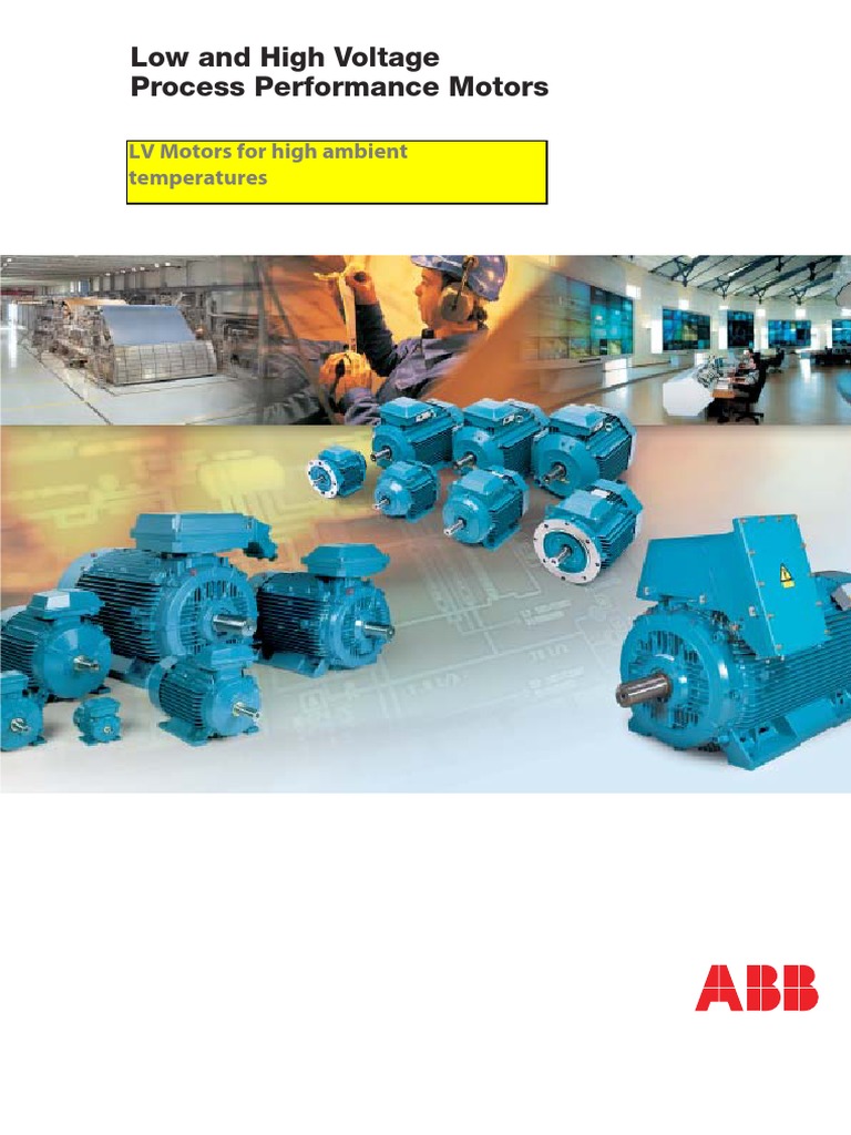 ABB LV Motors PDF | PDF | Electric Motor | Alternating Current
