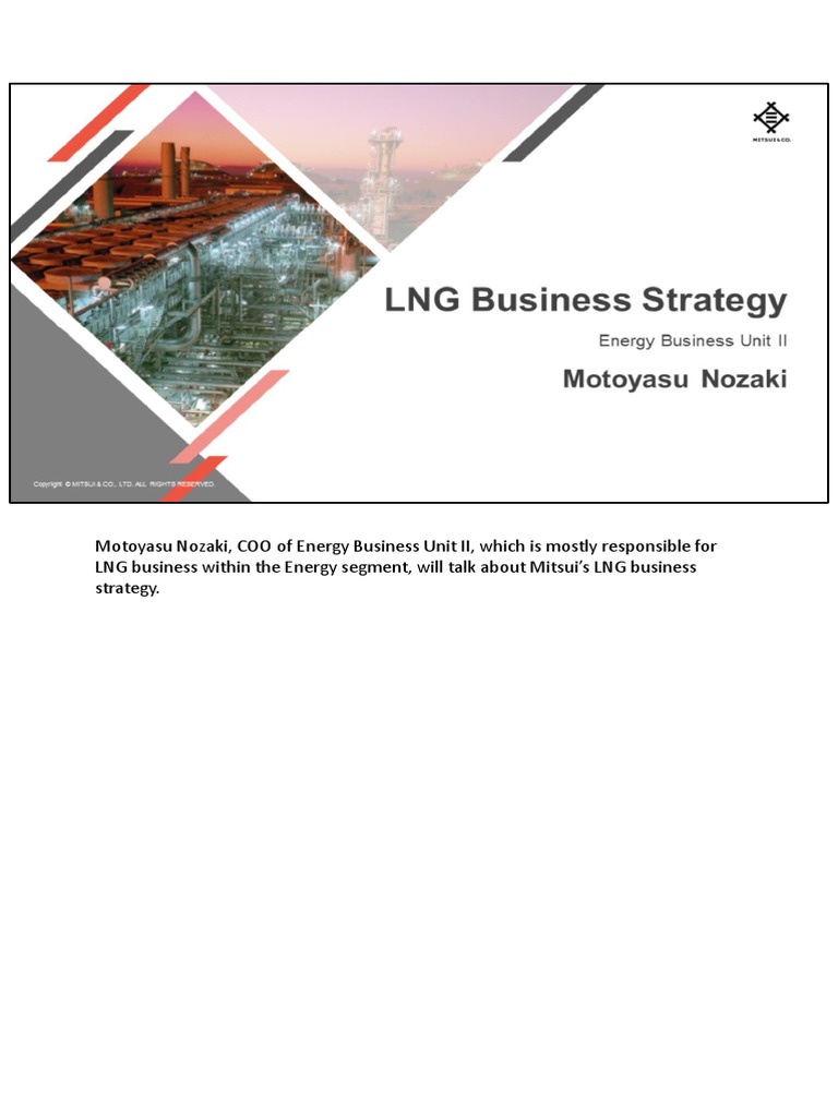 LNG Business | PDF | Liquefied Natural Gas | Natural Gas