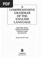 Randolph Quirk - A University Grammar of English (1973, Longman) | PDF