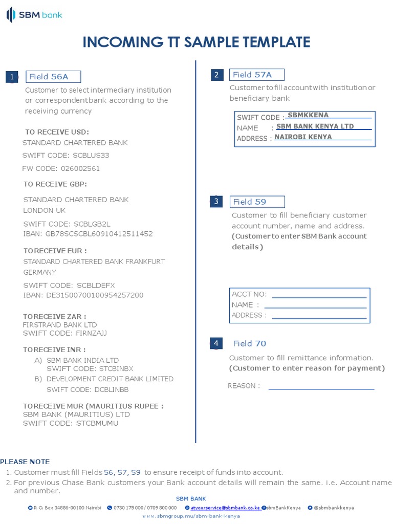 Incoming - TT - New Template SBM | Download Free PDF | Banks | Services ...