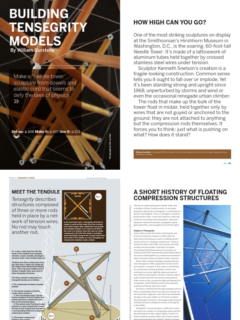 Building Tensegrity Models Make V6-140814094334-Phpapp02 PDF | PDF | Nature