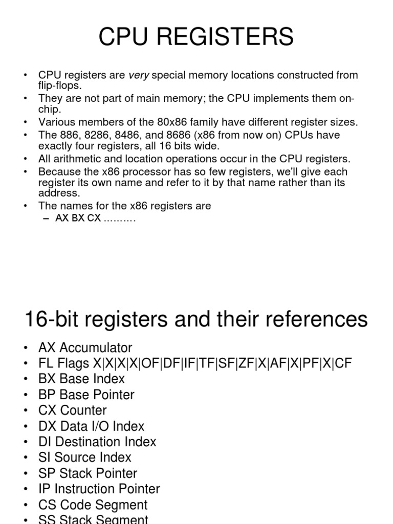 Asm 1 | PDF | Computer Architecture | Computer Engineering