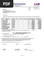Form Monitoring BBM Subkontraktor | PDF