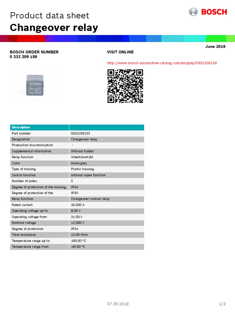 Product Detail | PDF | Volkswagen | Relay