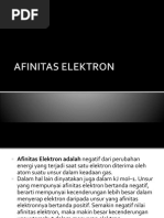 Afinitas Elektron | PDF