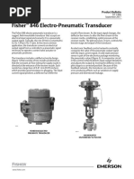 Fisher 6353 Pilot 3 To 40 Psig | PDF | Valve | Building Materials