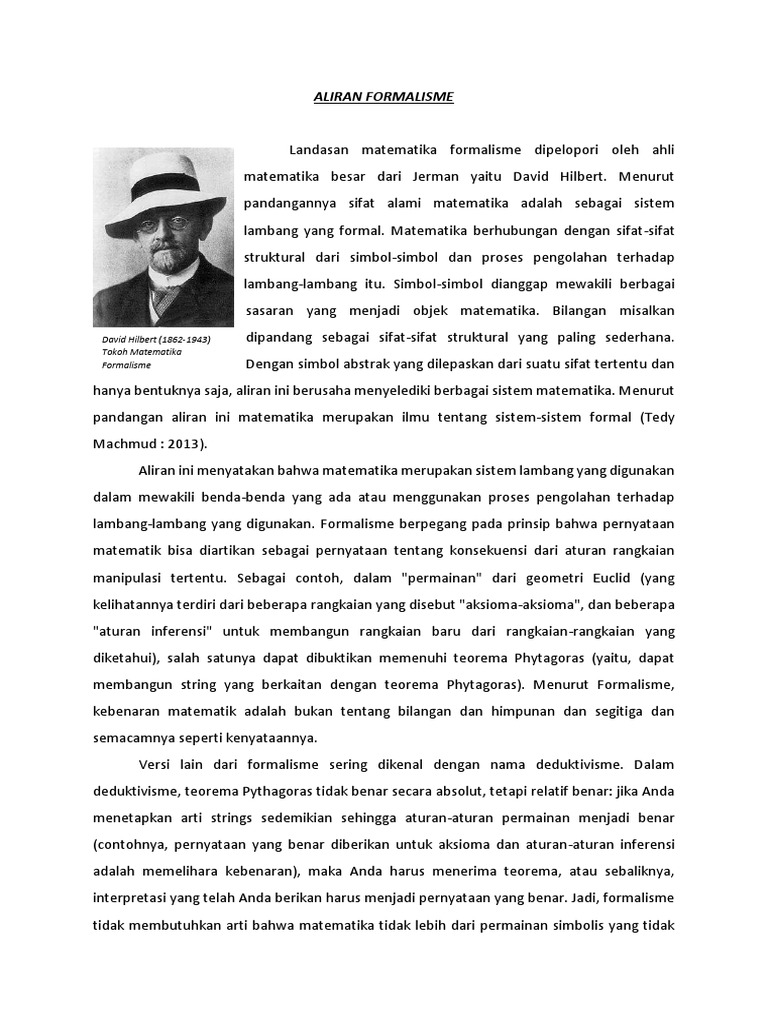 Aliran Formalisme Revisi | PDF