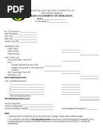 Canvass: Office of The Barangay Treasurer | PDF