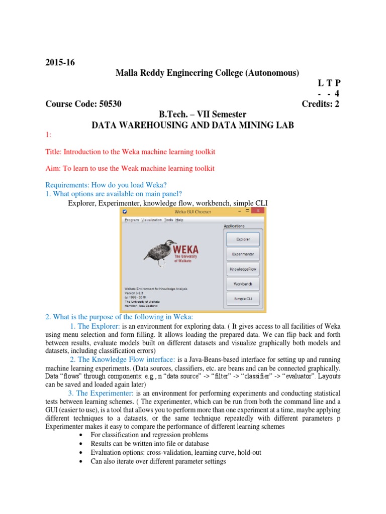 WEKA Manual | Download Free PDF | Statistical Classification | Cluster Analysis