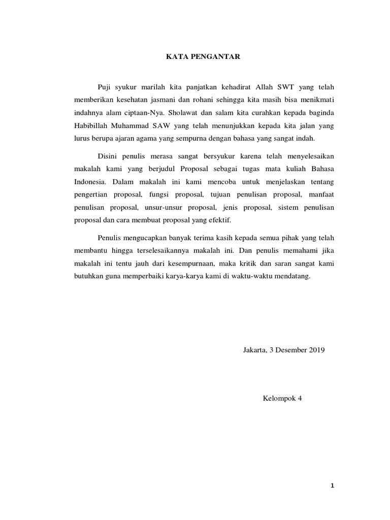 Panduan Lengkap Penulisan Proposal | PDF