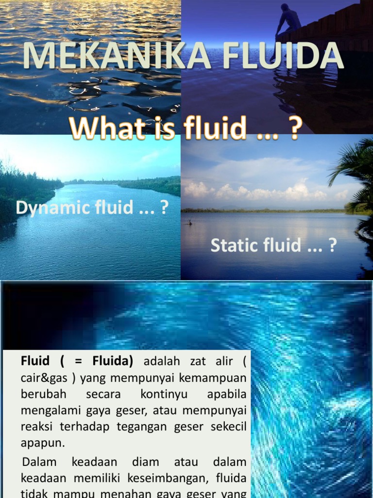 Mekanika Fluida Materi New - PPTX (Autosaved) | PDF