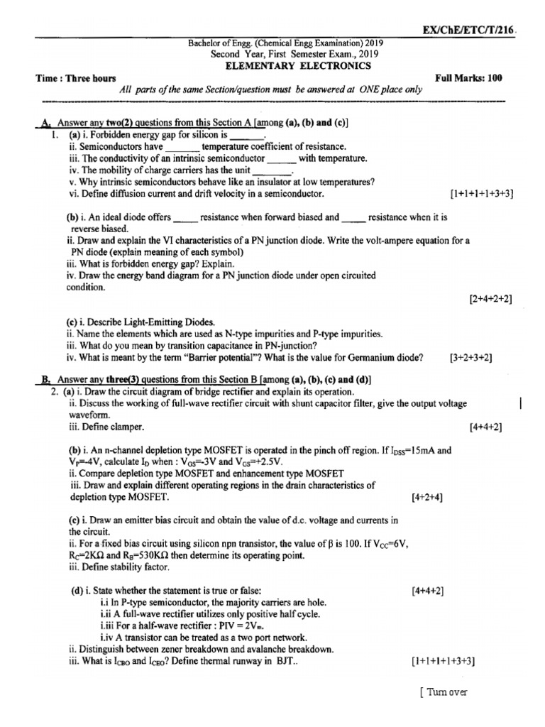 Elementary Electronics PDF | PDF