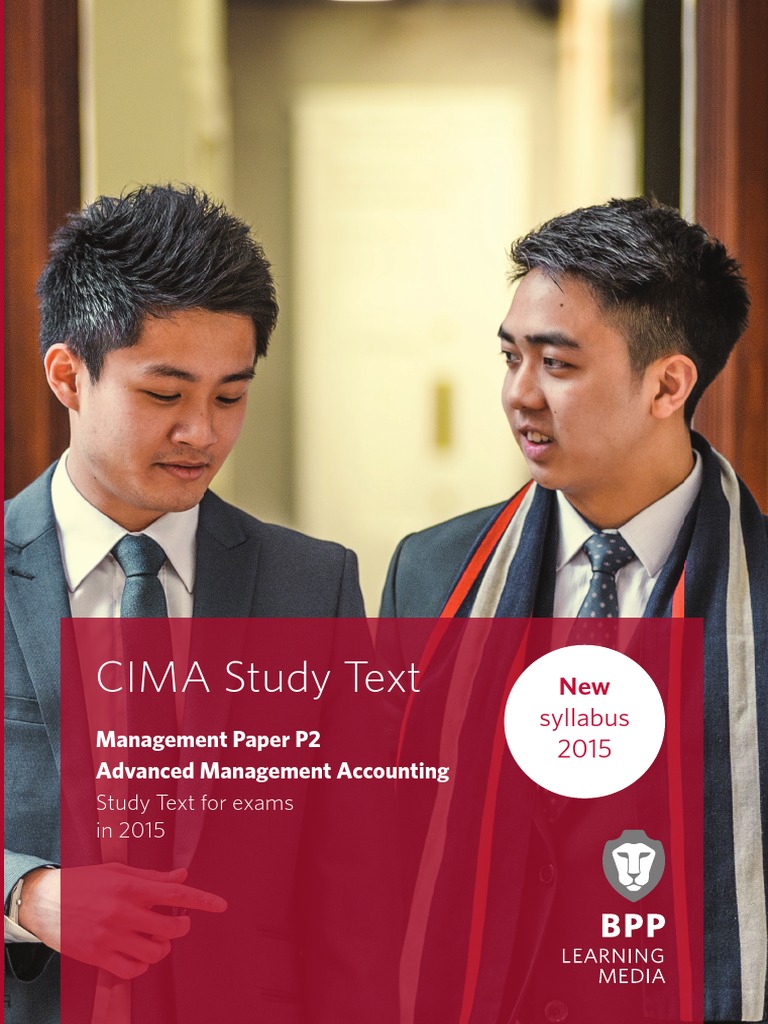 CIMA - P2 Advanced Management Accounting | PDF | Test (Assessment) | Risk